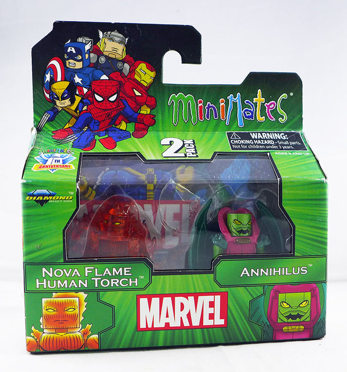 Human Torch & Annihilus Marvel Minimates – Luke's Toy Store