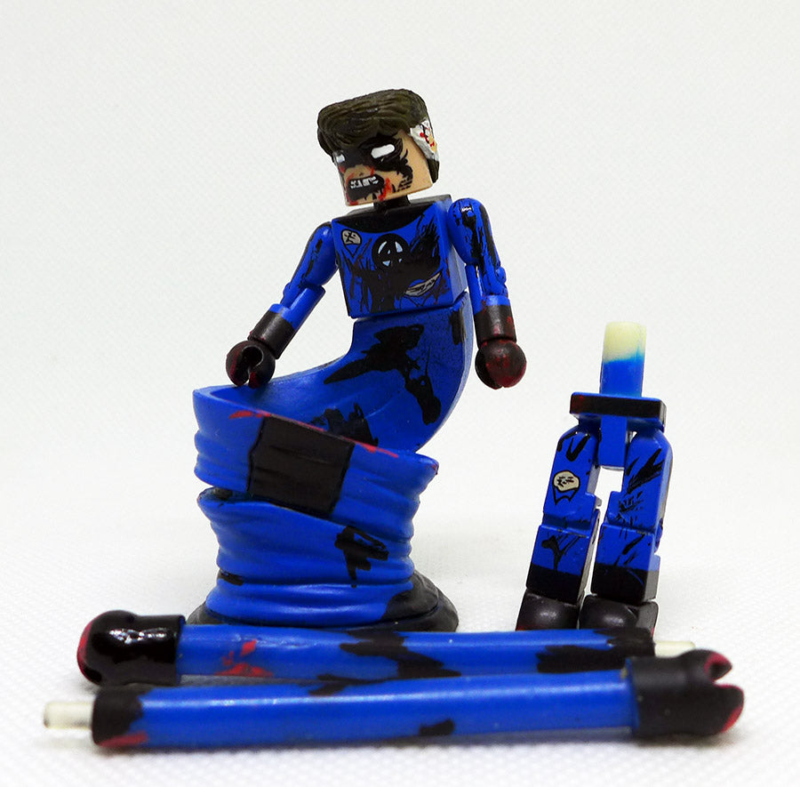Custom Marvel Zombies Mr Fantastic Loose Minimate – Luke's Toy Store
