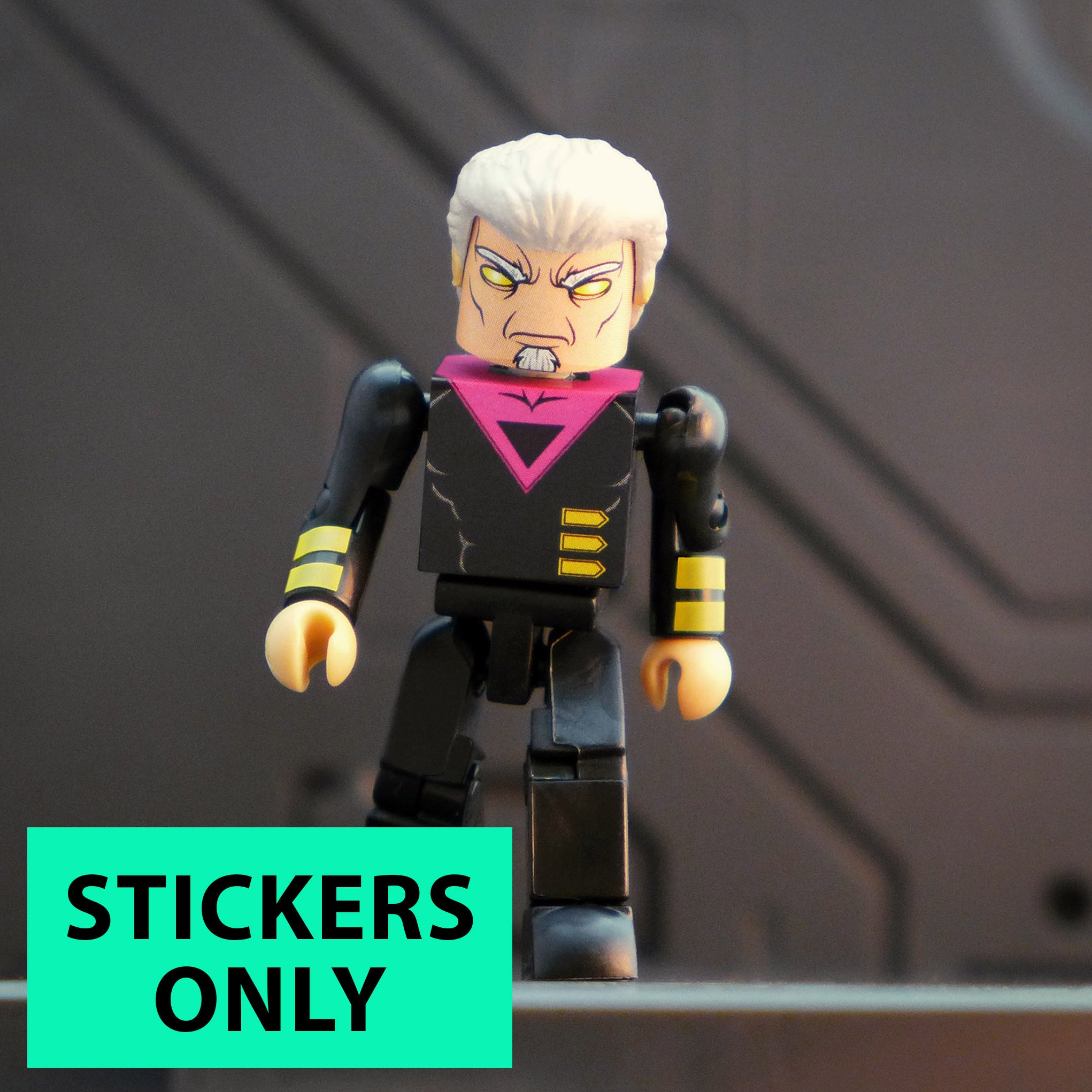 Bastion Character Stickers – Luke's Toy Store