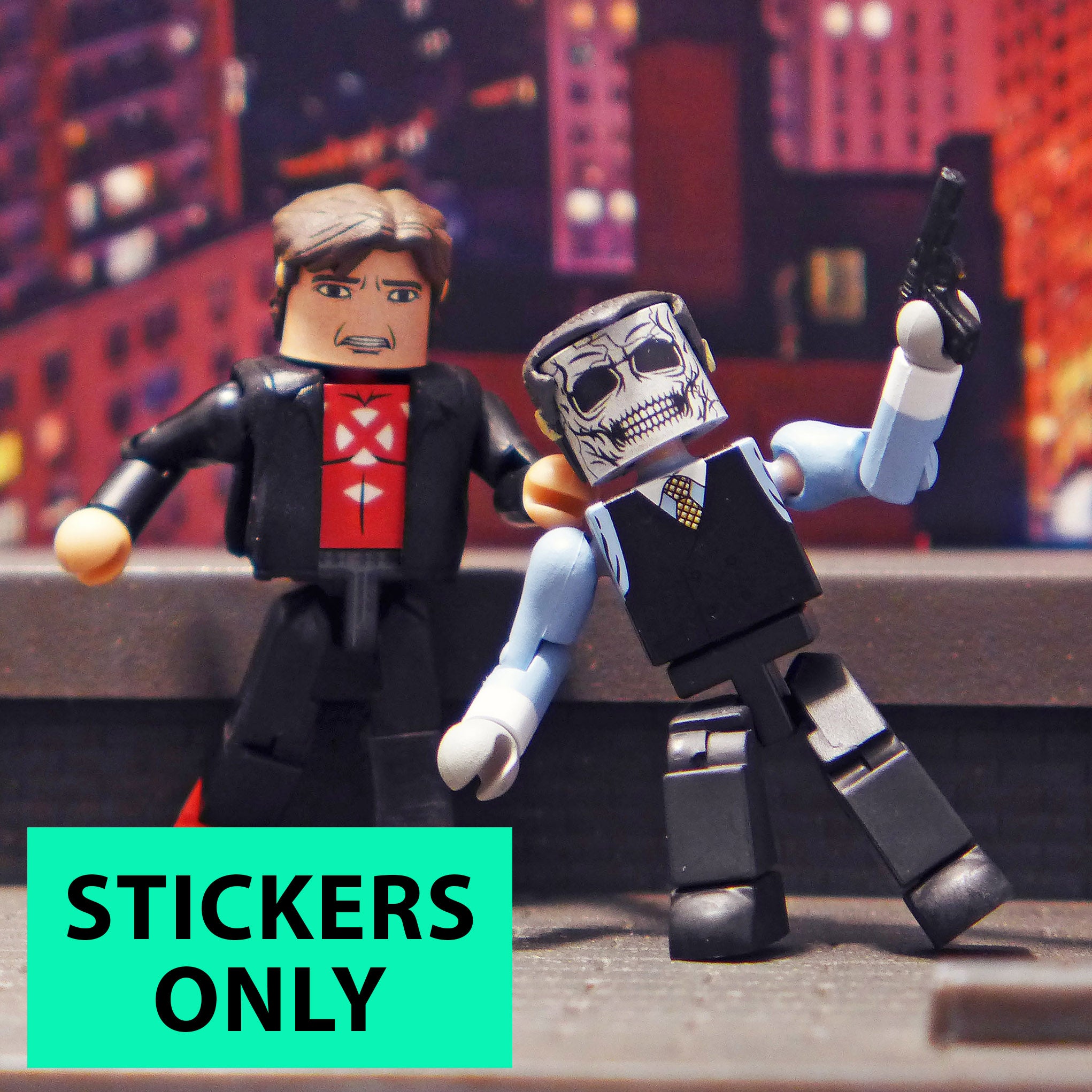 Wither Character Stickers – Luke's Toy Store