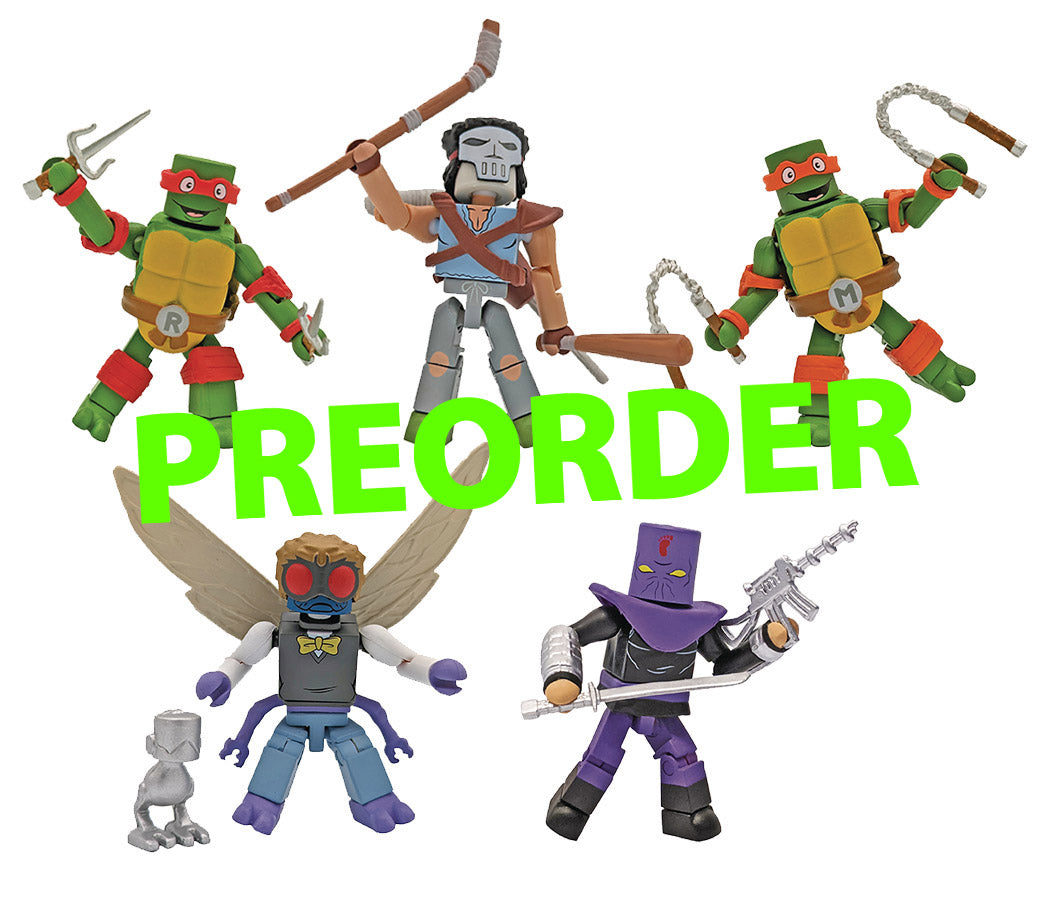 TMNT Deluxe Party Wagon Minimates Box Set – Luke's Toy Store