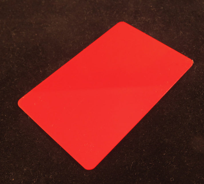 Red Colored Plastic Sheet for Customizing – Luke's Toy Store